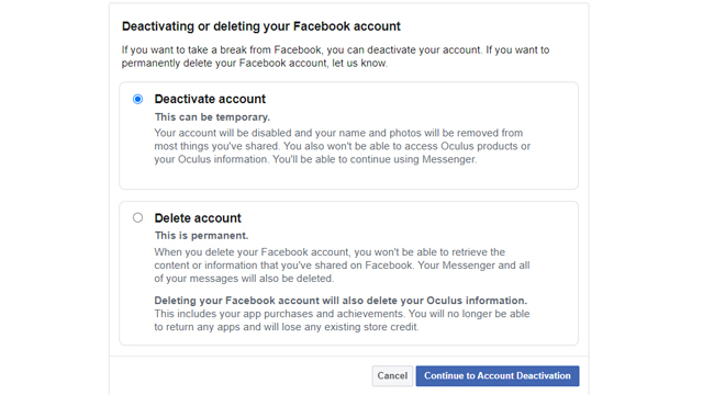 How to delete Facebook account in 2021 permanently and immediately ...
