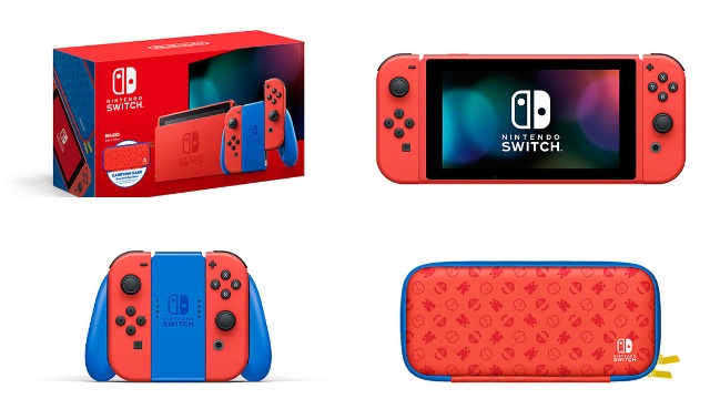 Nintendo Switch Mario Edition: Red and Blue release date, price ...