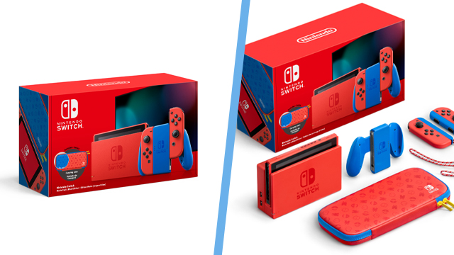 Nintendo Switch Mario Edition: Red and Blue release date, price ...