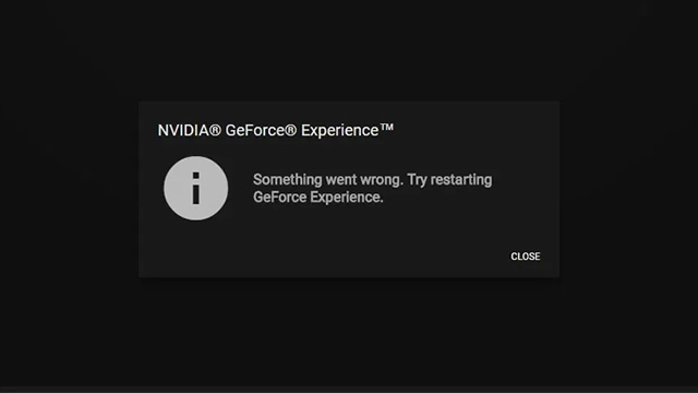 GeForce Experience error code 0x0003 fix - GameRevolution
