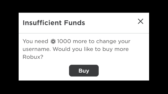 Roblox 'Insufficient Funds' notification explained - GameRevolution
