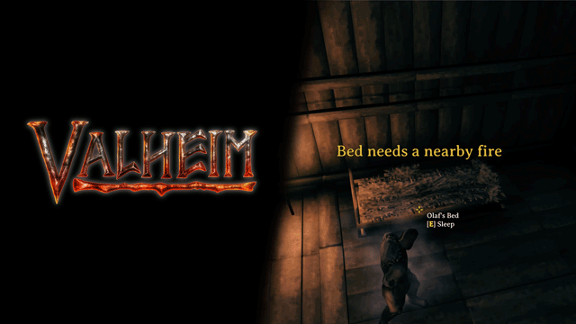 Valheim Fire Indoors | Bed needs nearby fire fix - GameRevolution