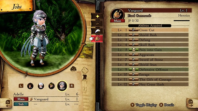 Bravely Default 2 | All Jobs and Classes list - GameRevolution