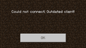Minecraft outdated client error fix - GameRevolution