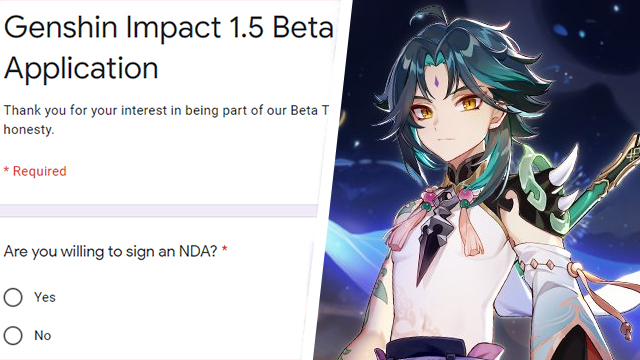 How to get the Genshin Impact beta sign up in the 1.5 update ...