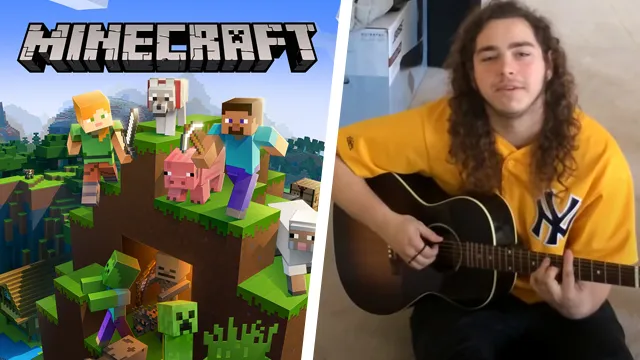 Post Malone Minecraft Was The Rapper Part Of Team Crafted Gamerevolution