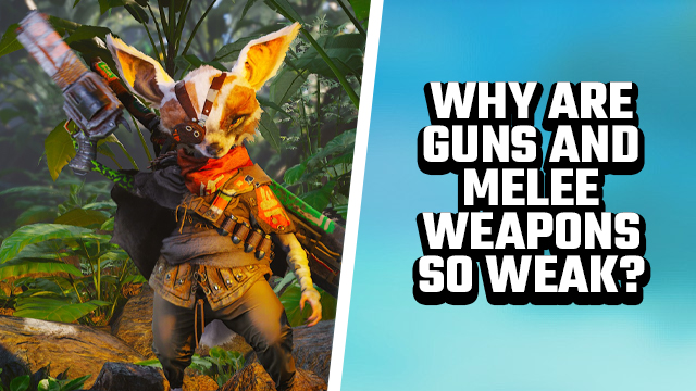 Biomutant: Why are my guns and melee weapon attacks so weak ...