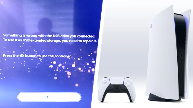 PS5 'Something is wrong with the USB drive you connected' fix ...