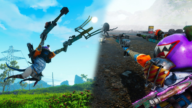 Biomutant: How to dual wield guns and melee weapons - GameRevolution