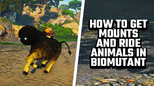 Biomutant: How to get a mount and ride animals - GameRevolution
