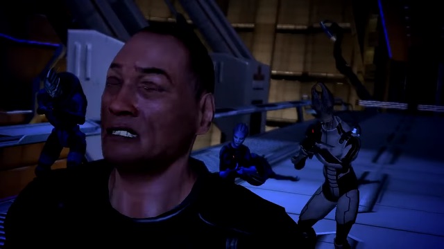 Mass Effect break into office or citadel control?: Anderson choice ...