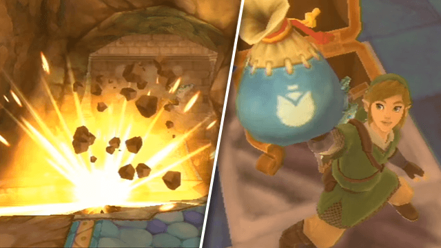 Zelda Skyward Sword Bomb Bag Location: How to upgrade your bomb ...