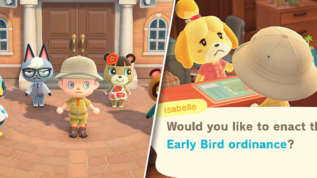 Animal Crossing: New Horizons Ordinance Choice: Which is the best option to choose? - GameRevolution