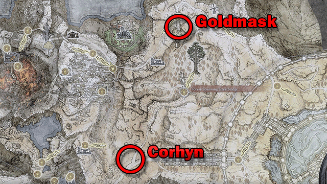 Elden Ring Where Does Corhyn Go?: Goldmask Location - GameRevolution