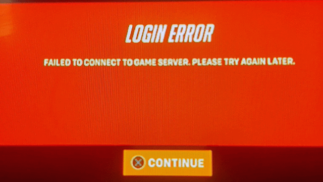Overwatch 2 Login Error Failed to Connect to Game Server Cause and Fix ...