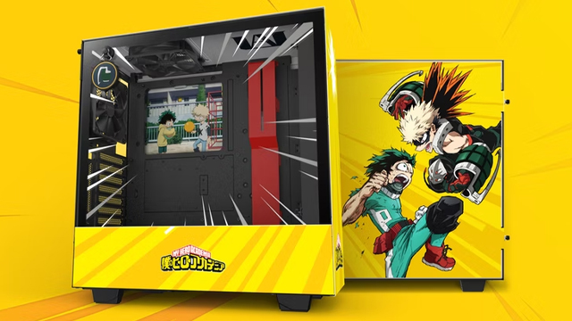 NZXT x My Hero Academia PC Case Goes Wild With Anime Love - GameRevolution