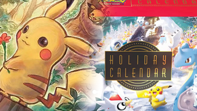 Pokemon Advent Calendar 2022 Card List: New Pikachu, Snowflake Stamps ...