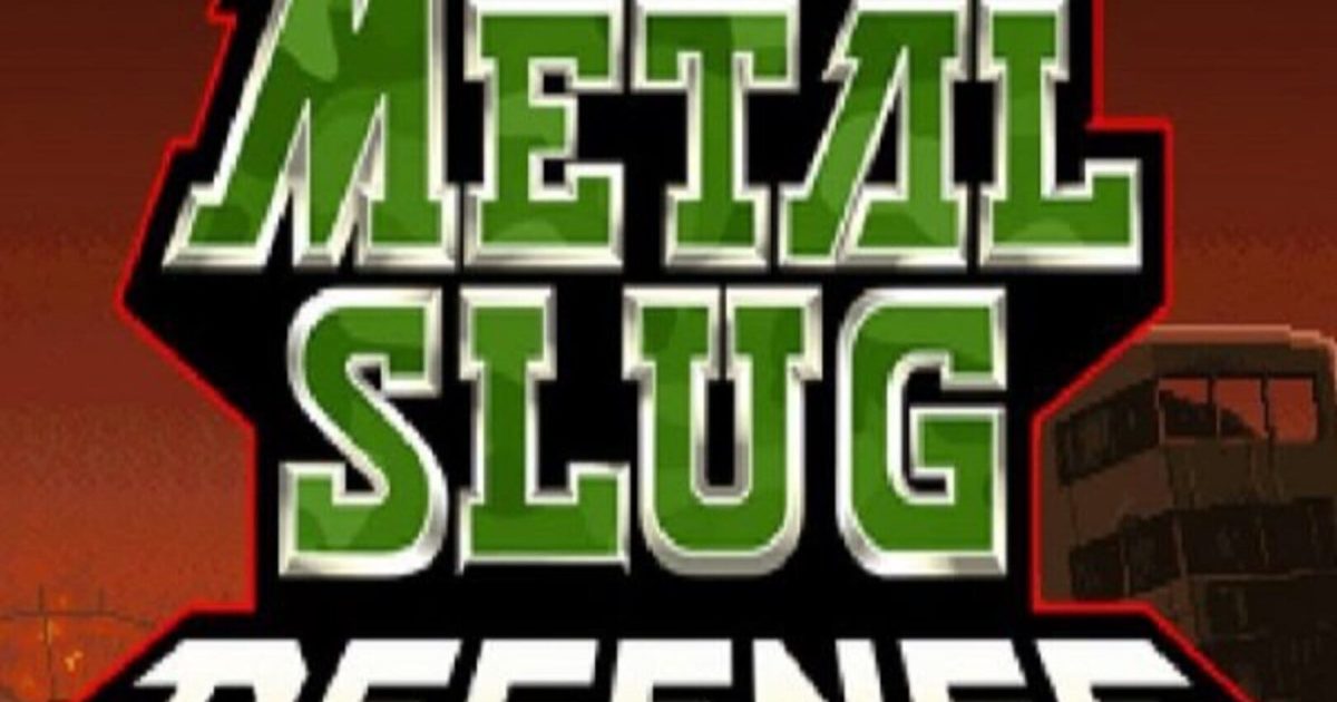 METAL SLUG DEFENSE News, Guides, Walkthrough, Screenshots, and Reviews ...