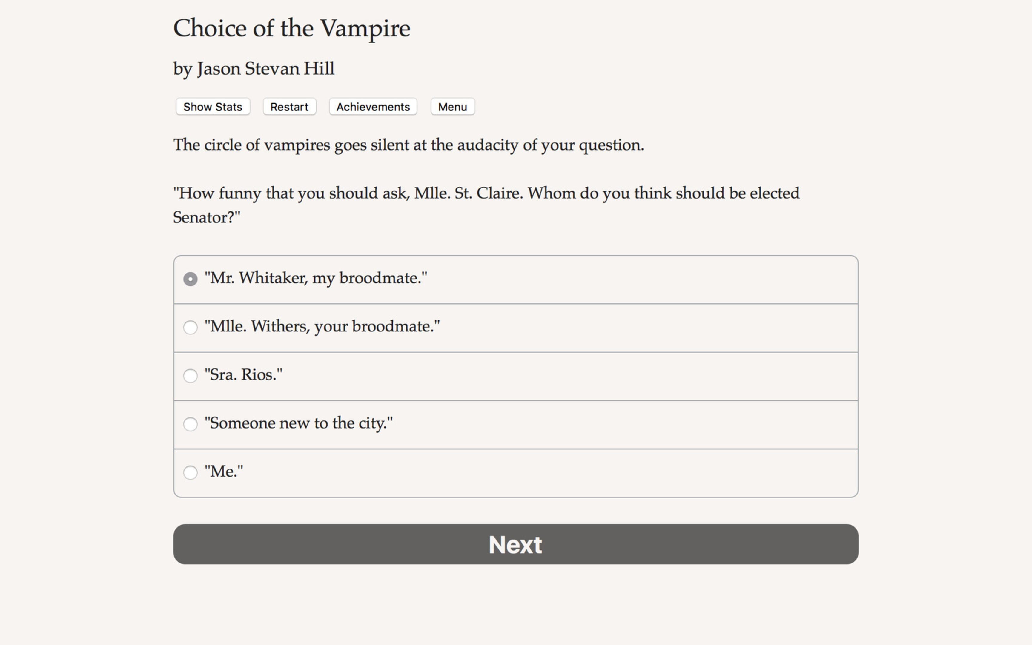 Choice of the Vampire News, Guides, Walkthrough, Screenshots, and ...