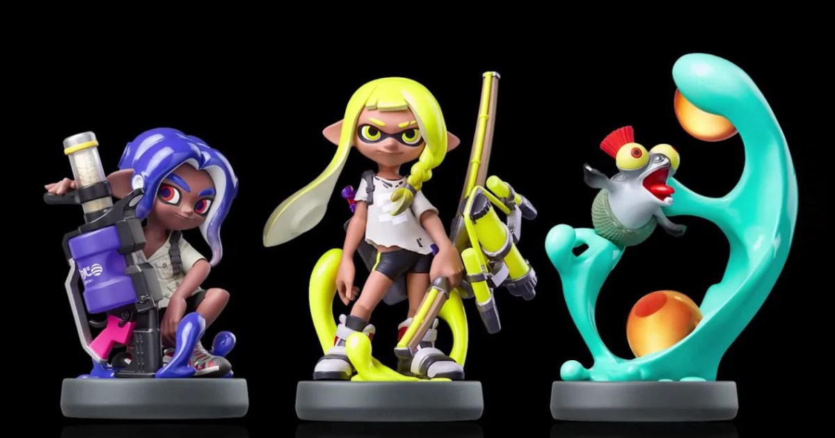 Splatoon 3 Amiibo Release Date Revealed and They Unlock Special Gear - GameRevolution