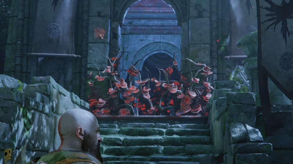 God of War Ragnarok Red Leaf Vines: How to Get Past the Red Branches ...