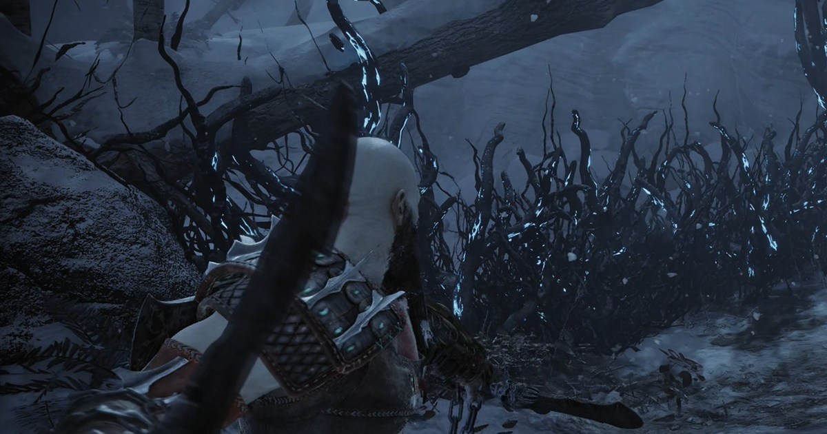 God of War Ragnarok Blue Vines: How to Get Past Blue Thorn Branches ...