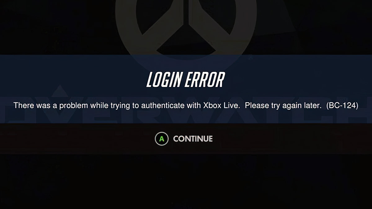 Is There an Overwatch 2 BC-124 Login Error Code Problem Trying to ...