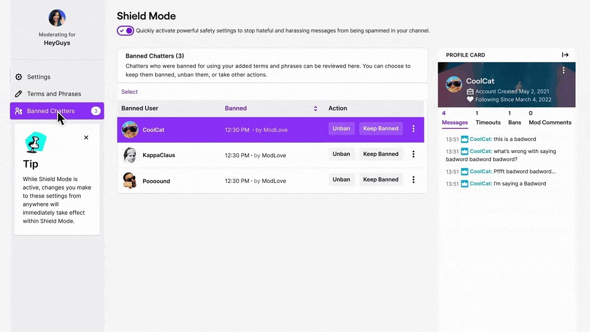 Twitch Shield Mode: How to Use New Safety Features to Stop Hate Raids ...