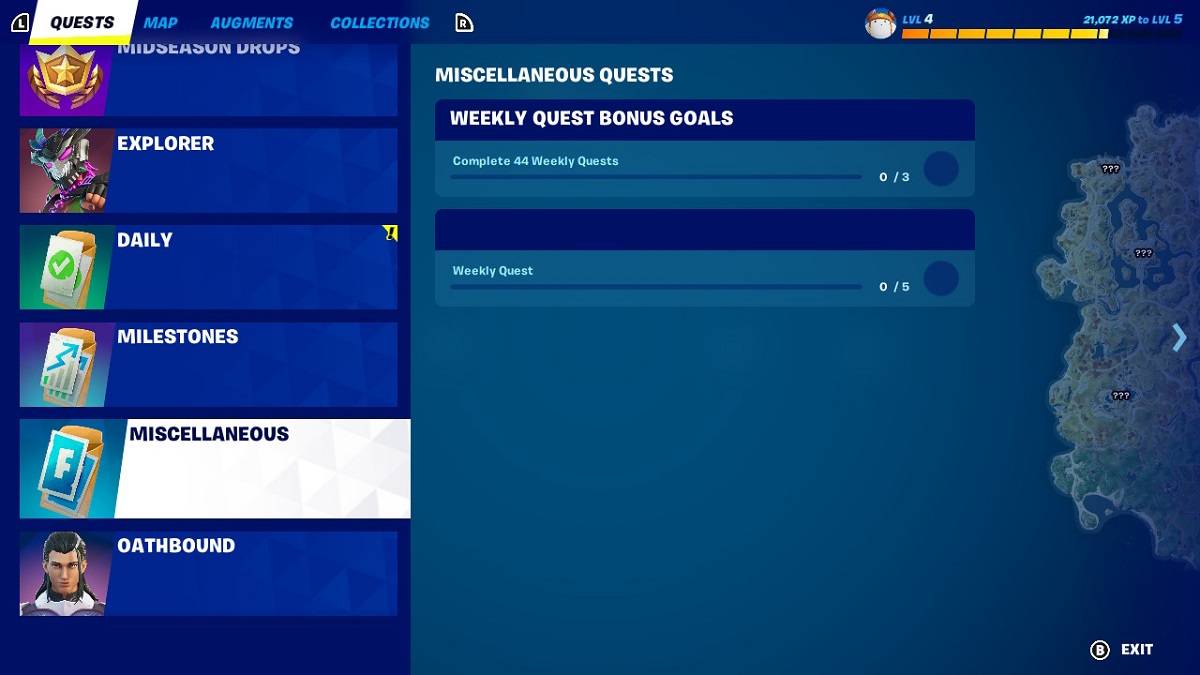 Fortnite Weekly Quests Not Working: Where Are the Chapter 4 Week 7 ...