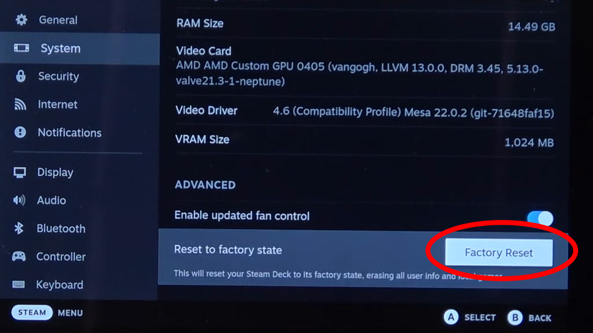 How to Factory Reset Steam Deck: Delete All Data and Start From Default ...
