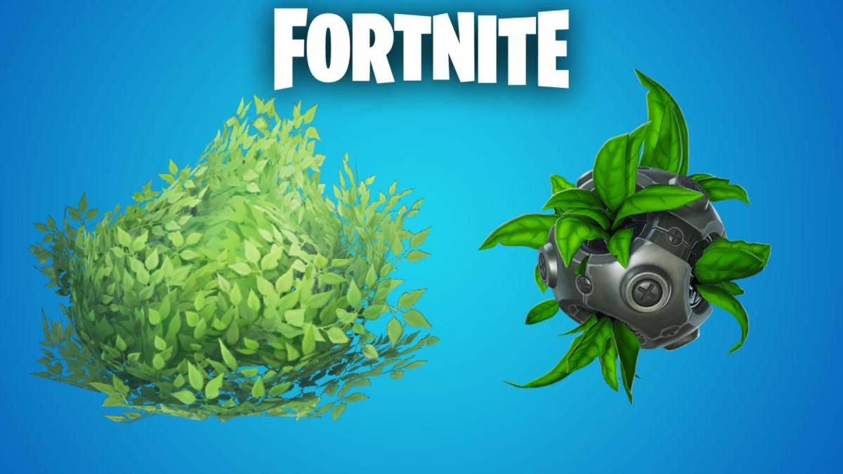 Fortnite Big Bush Bomb Quest: How to Throw Down Bushes and Hide In Them ...
