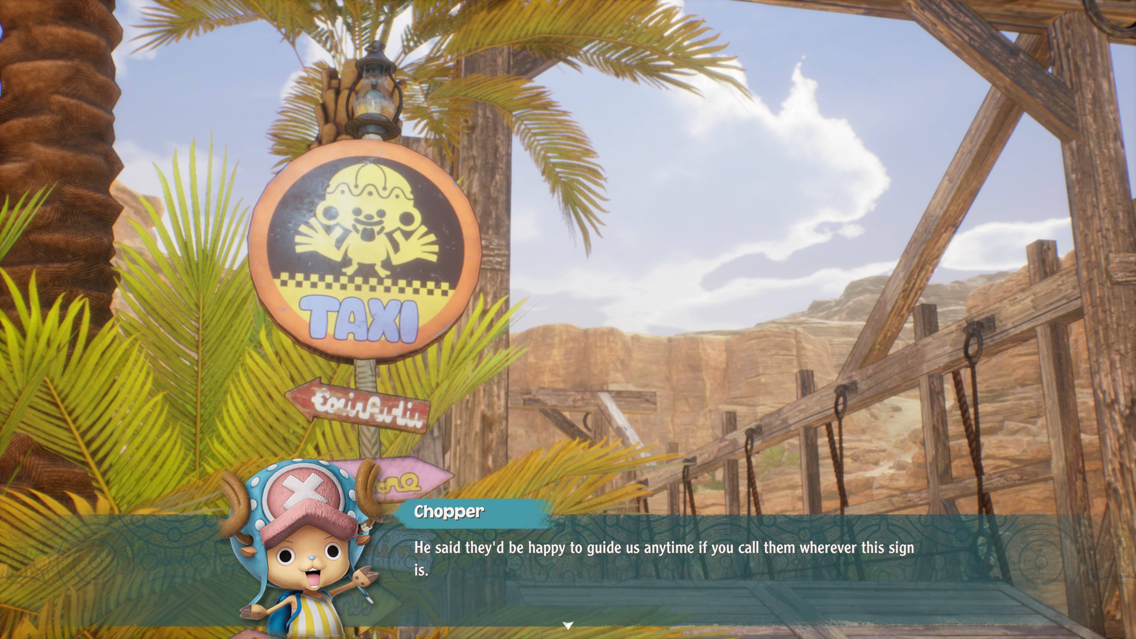 One Piece Odyssey Fast Travel: How to Unlock Yoisa Taxi Signs ...