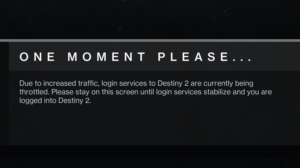 Destiny 2 'One Moment Please' Error Fix for PC, PS5, PS4, Xbox ...