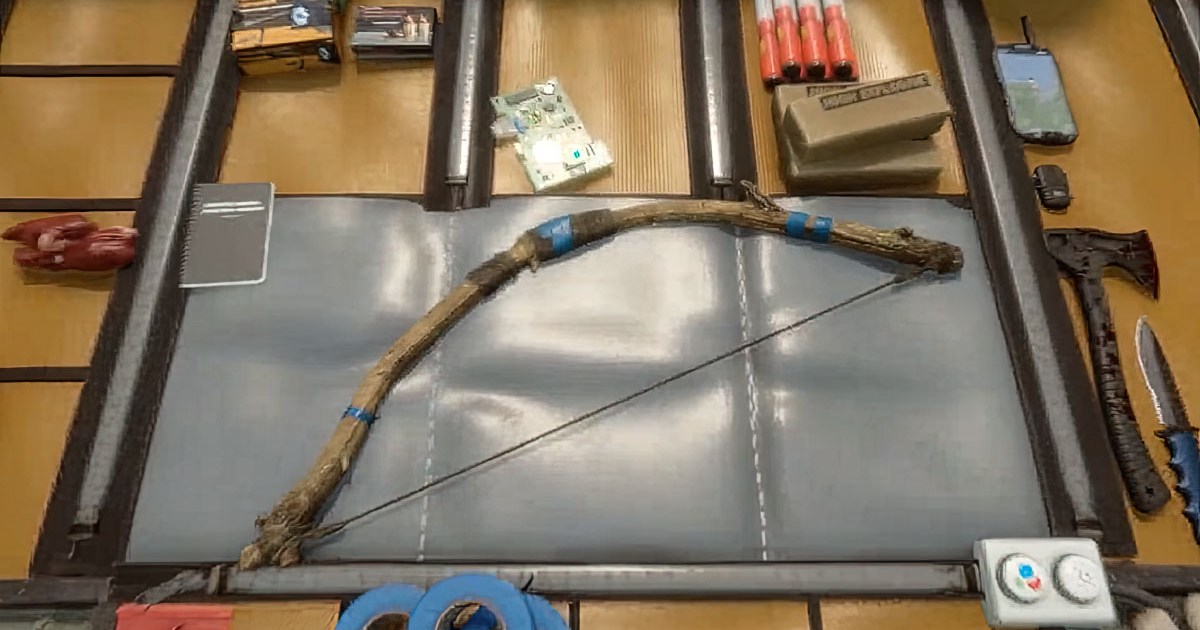 Sons of the Forest: How to Make Arrows and Bow - GameRevolution