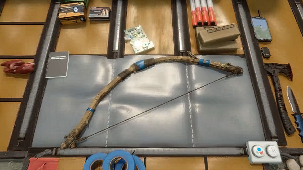 Sons of the Forest: How to Make Arrows and Bow - GameRevolution