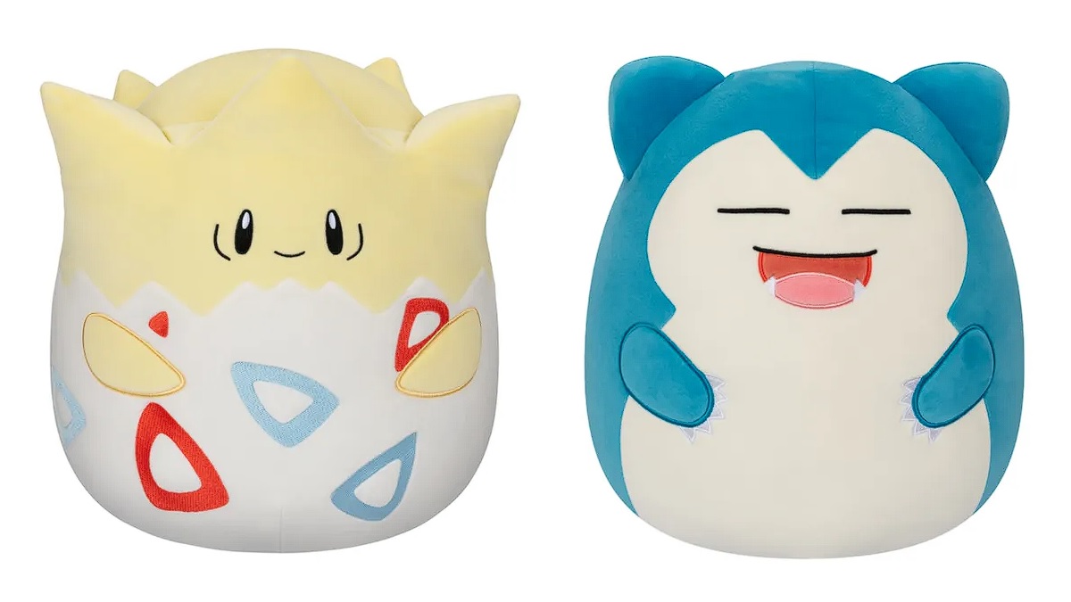 Pokemon Squishmallows Togepi, Snorlax Release Date and Where to Buy ...