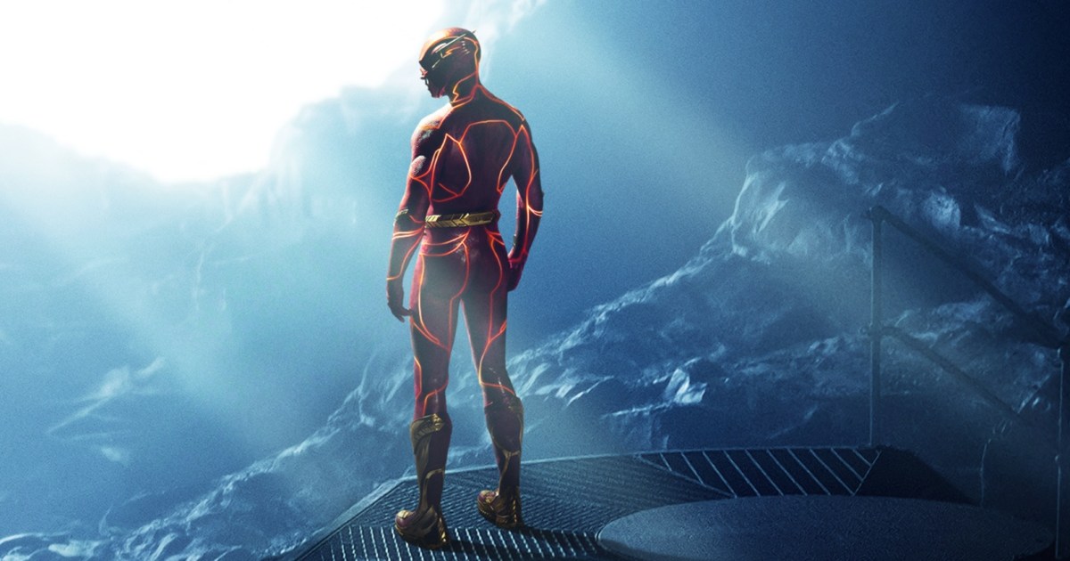 The Flash Enters Michael Keaton's Batcave in New Poster - GameRevolution