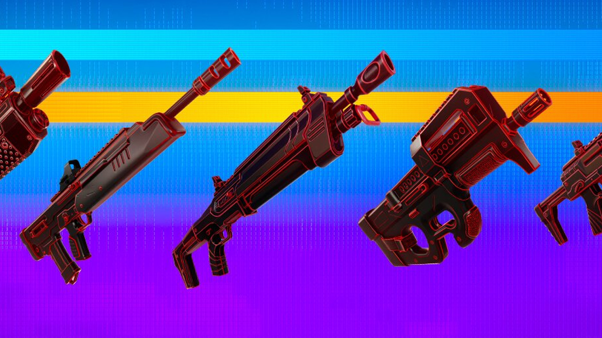 Fortnite Current Weapon List | Unvaulted and Vaulted (Season X 10 ...