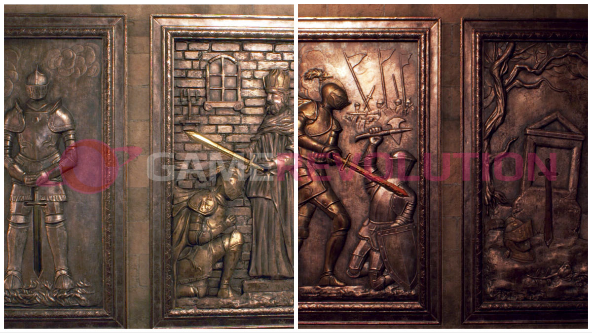 Resident Evil 4 Remake Treasury Sword Puzzle Solution: Where Does the ...