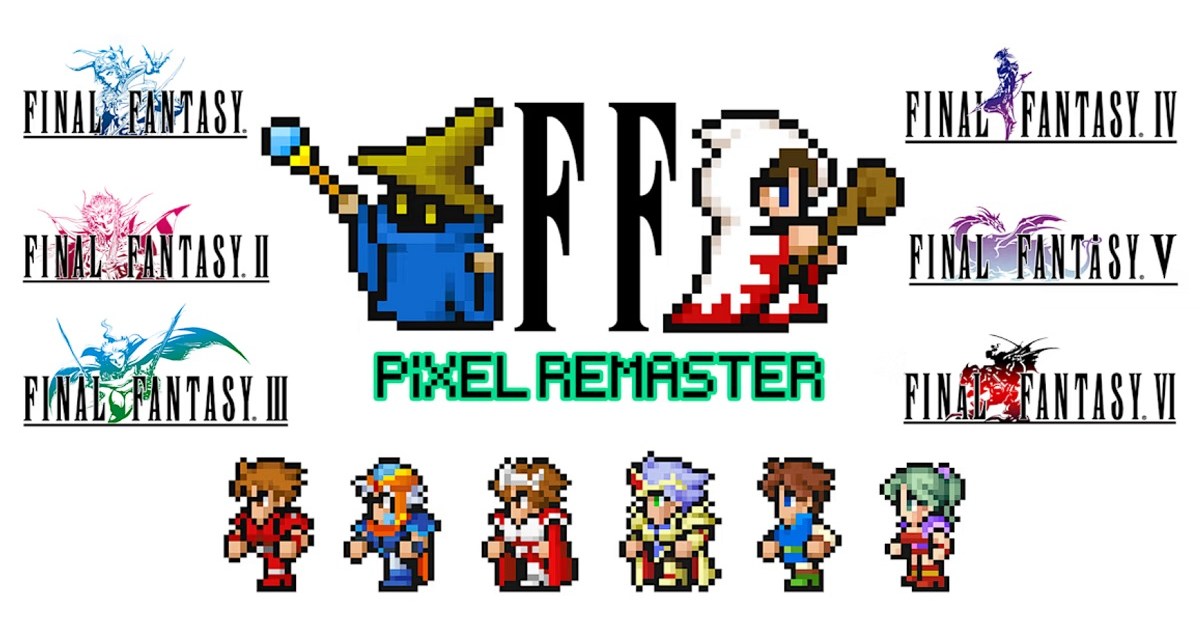 How to Buy Final Fantasy 1-6 Pixel Remaster Switch Physical Edition ...