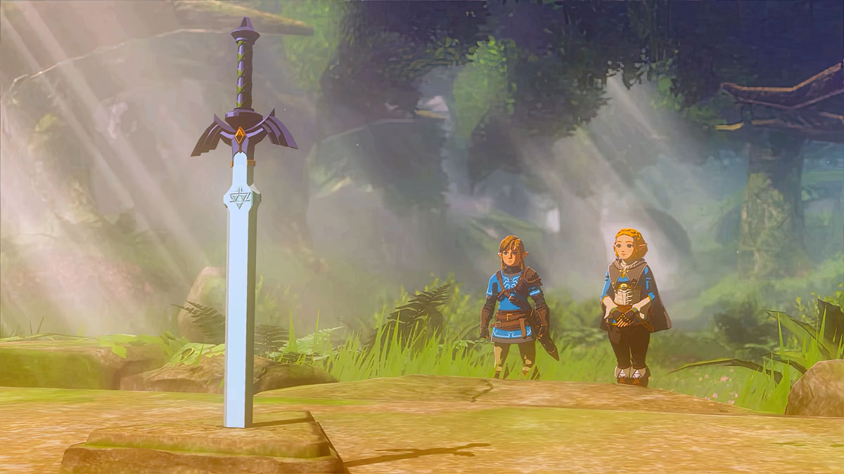 Zelda: Tears of the Kingdom How Much Damage Does the Master Sword Do?: Master Sword Stats ...