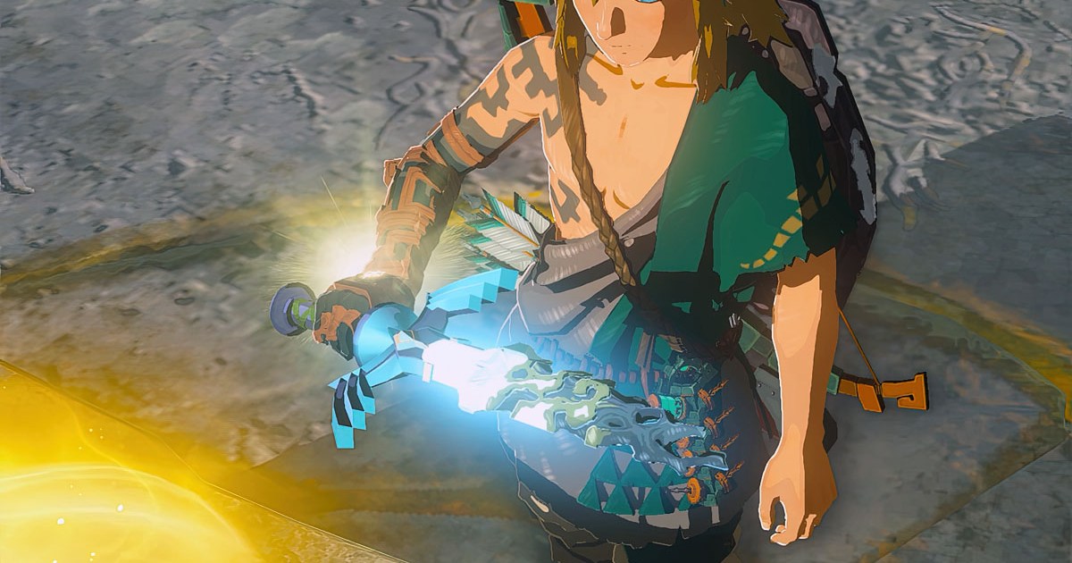 Zelda Tears Of The Kingdom Repair Master Sword Can You Fix It After