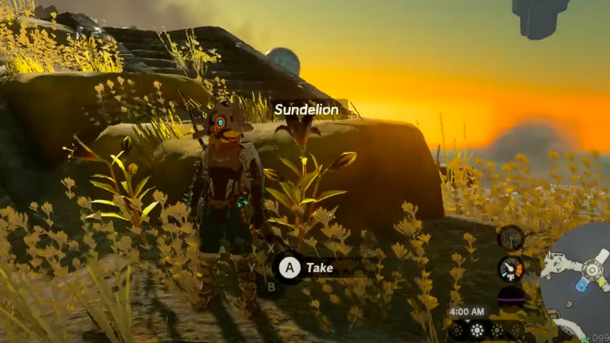 Zelda: Tears of the Kingdom Sundelion Recipe List - GameRevolution