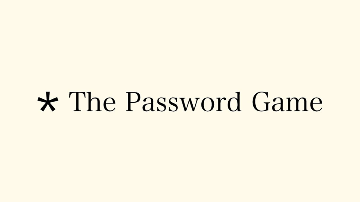 Password Game Background