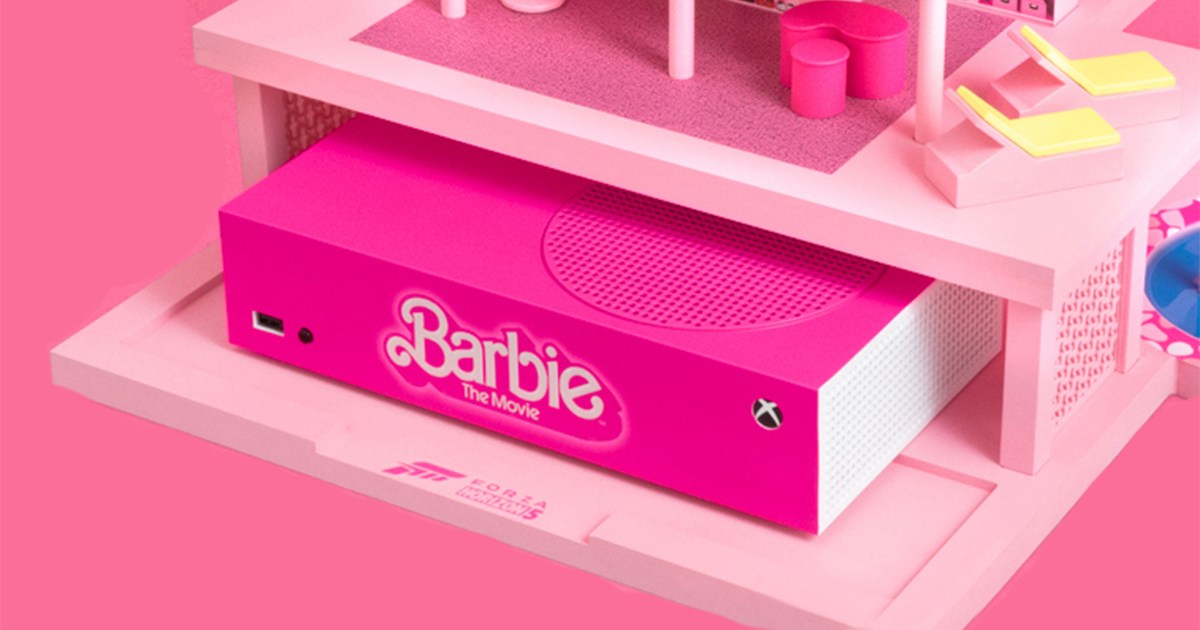 Barbie Xbox Series S Turns Console into a Pink Playhouse Accessory ...