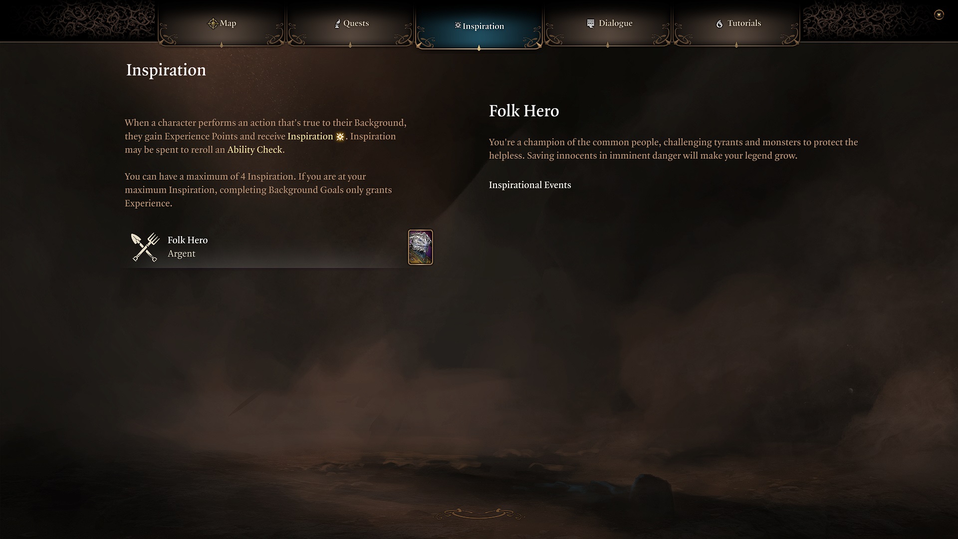 Baldur's Gate 3 Inspiration: How to Get Inspirational Events Through ...