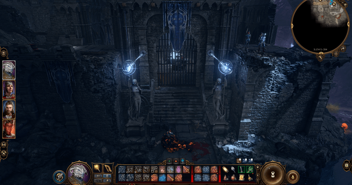 Baldur's Gate 3 Selunite Outpost Turrets: How to Turn Off Gate Statues ...