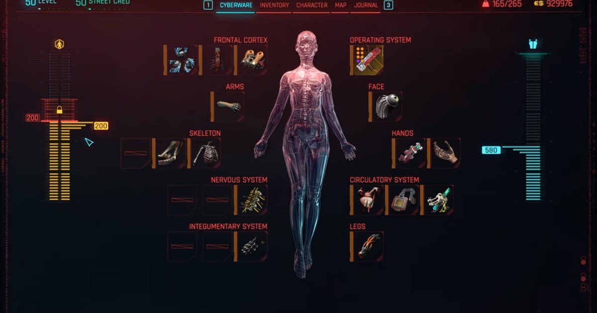 Cyberpunk 2077 Cyberware Capacity Bug: How to Fix Max Limit Glitch ...