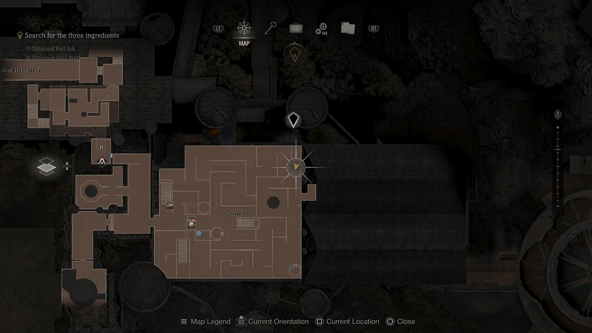 RE4 Remake Separate Ways Maze Eradicate the Blue Medallions 2 Locations ...