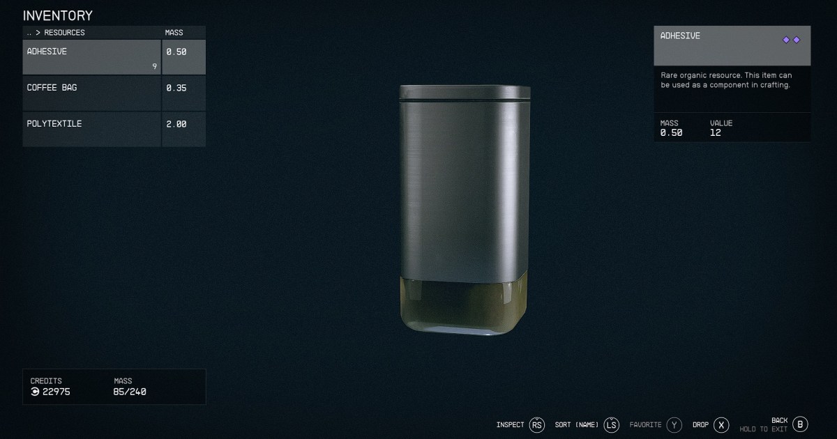 Starfield Adhesive Farm: Best Locations, Vendor & Planet for Adhesive ...